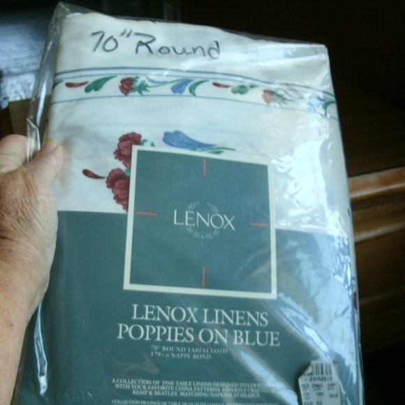 Lenox | Accents | Lenox Round Tablecloth New Old Stock | Poshmark